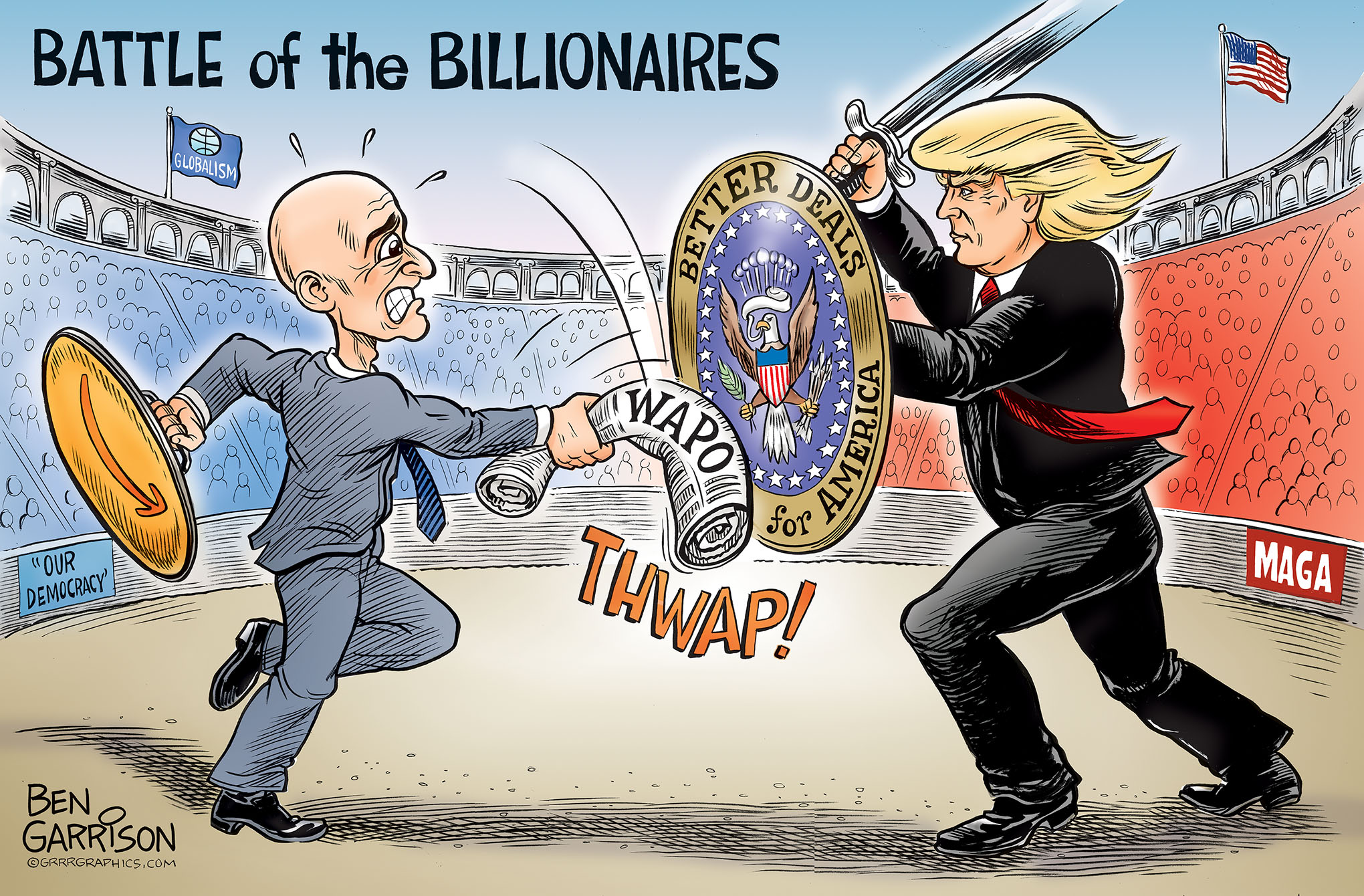 Battle Of The Billionaires GrrrGraphics